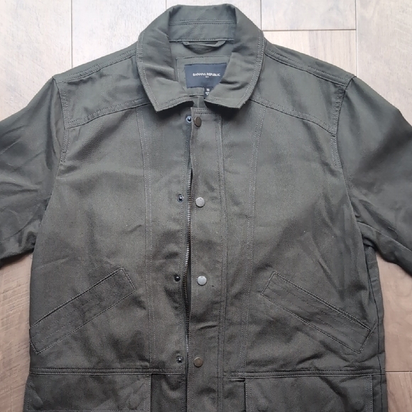 Banana Republic | Jackets & Coats | Banana Republic Green Military ...